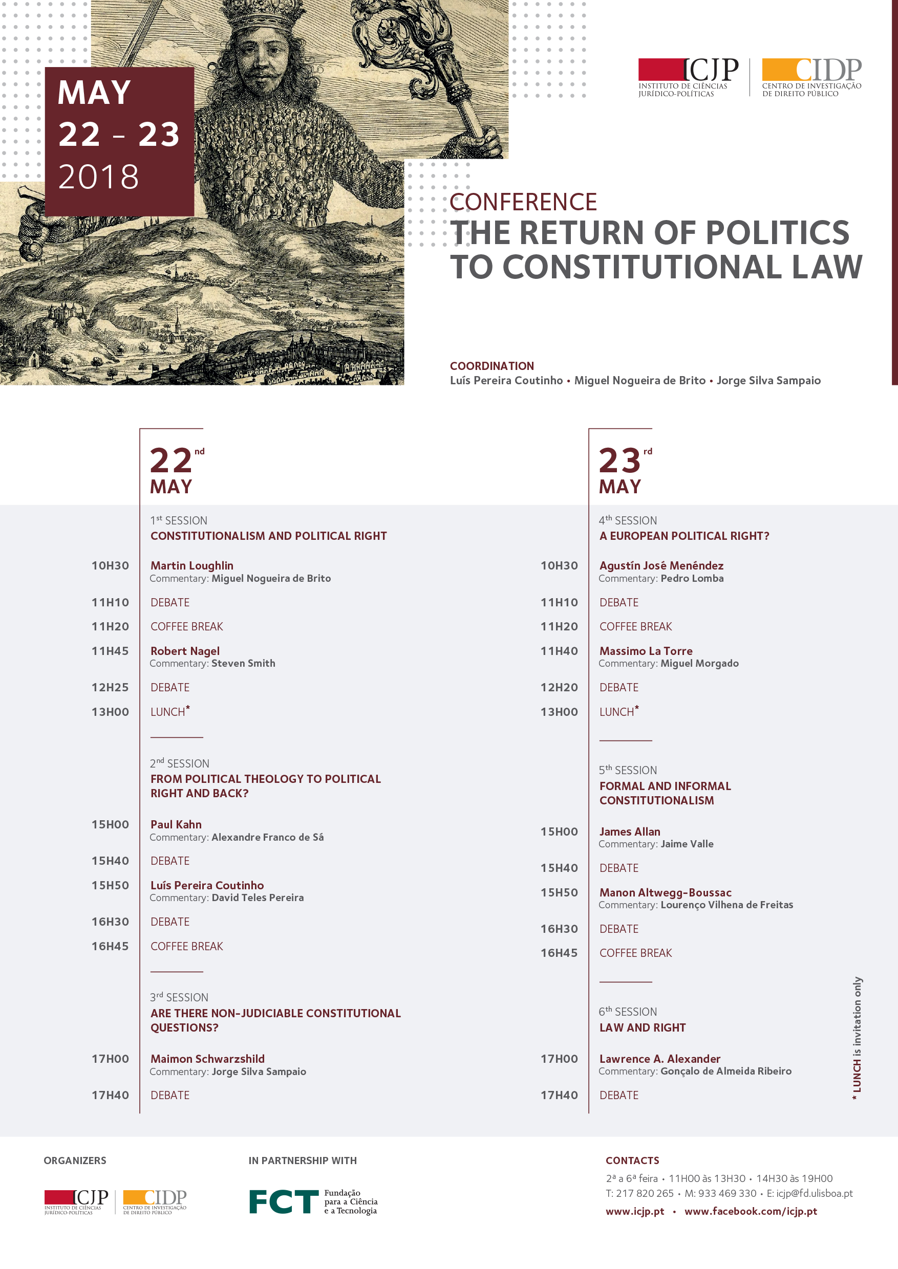 Pedro Lomba to speak at conference: The Return of Politics to ...